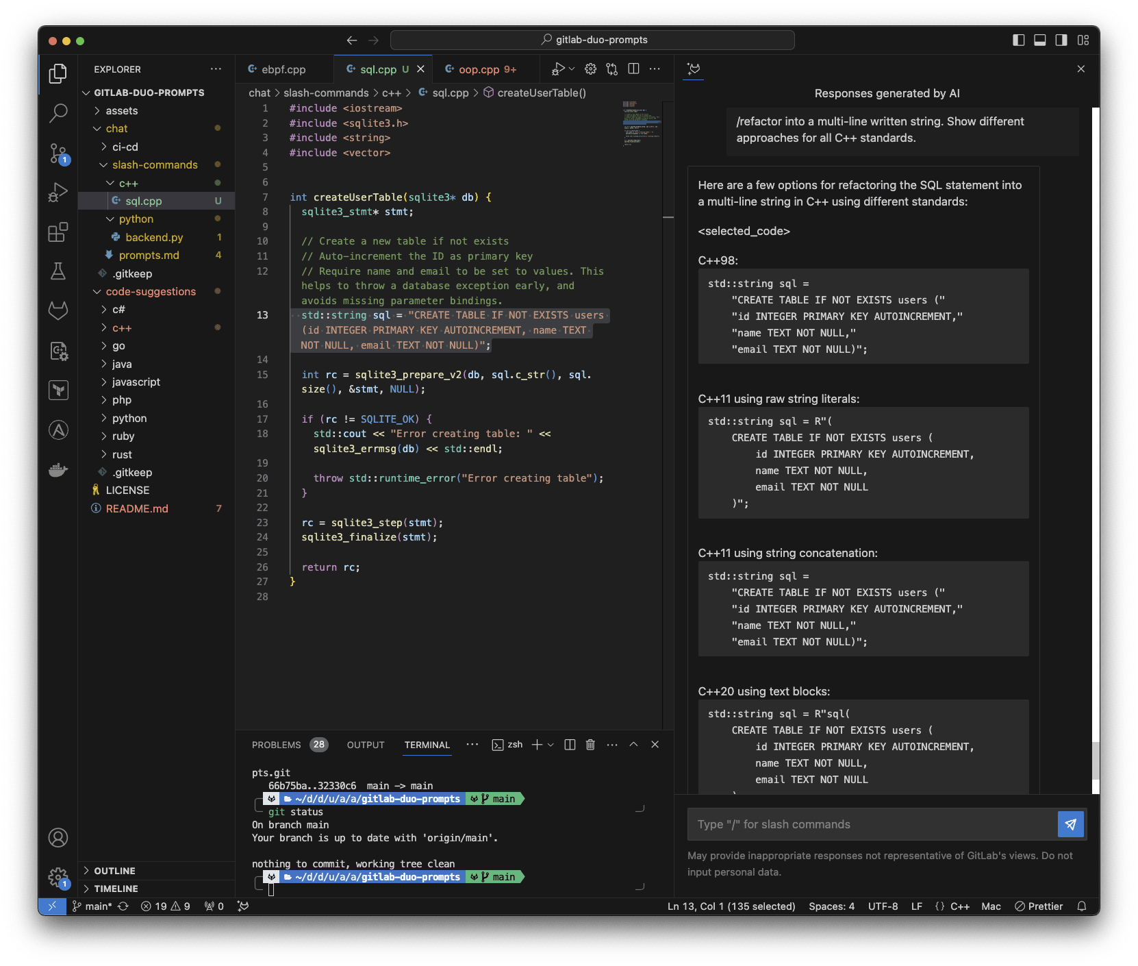 10 best practices for using AI-powered GitLab Duo Chat | GitLab